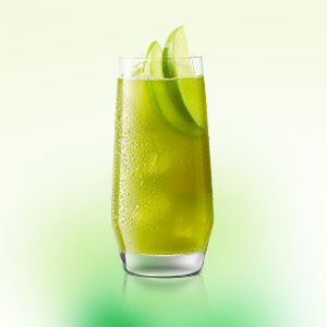 MIDORI Apple Fizz | Cocktail Recipes | MIDORI - The Original Melon ...